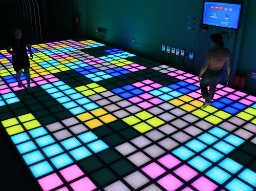 Interactive Floor Tile Game and LED Game Floor - Manufacturer and ...